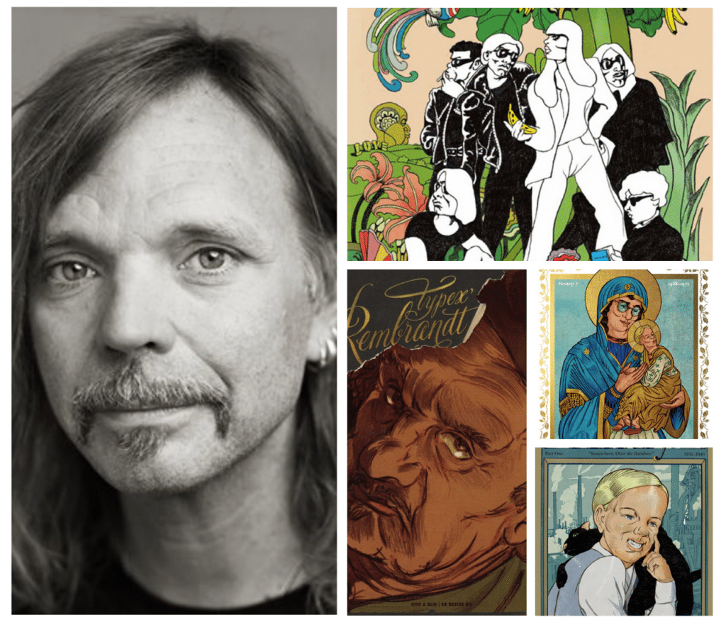 les plats pays Typex, le bédéiste au talent graphique - les plats pays