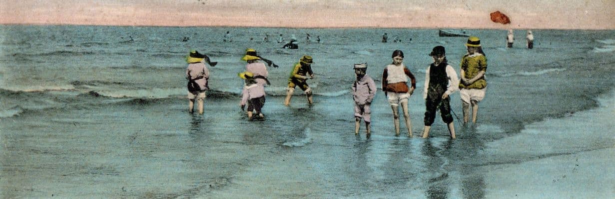 les plats pays Des cercles dans l'eau: «Avec la mer du Nord»